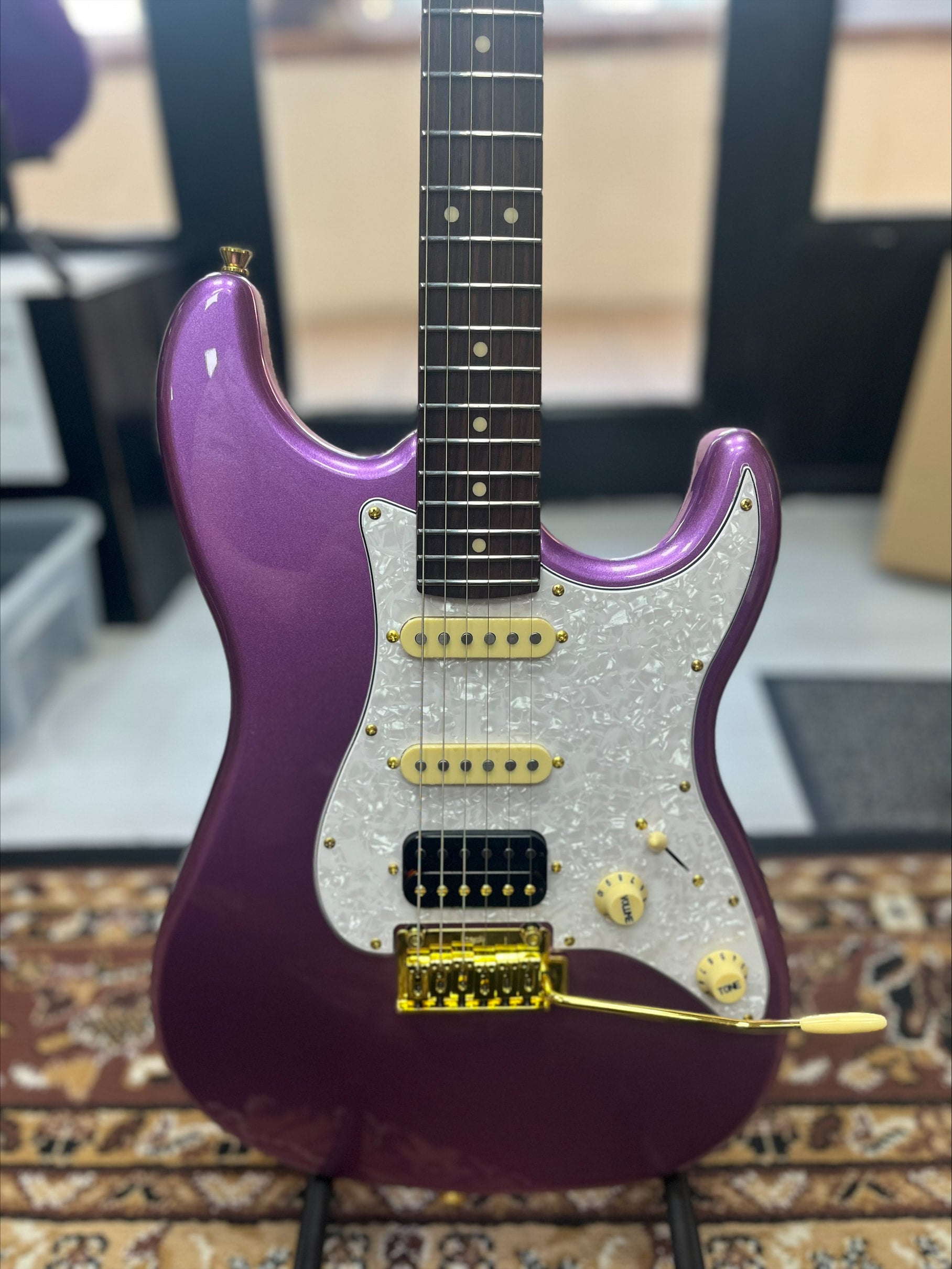 Violet Guitar Electric